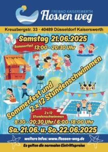 Freibad Kaiserswerth - Flossen weg e.V. - Schwimmbad Düsseldorf Nord